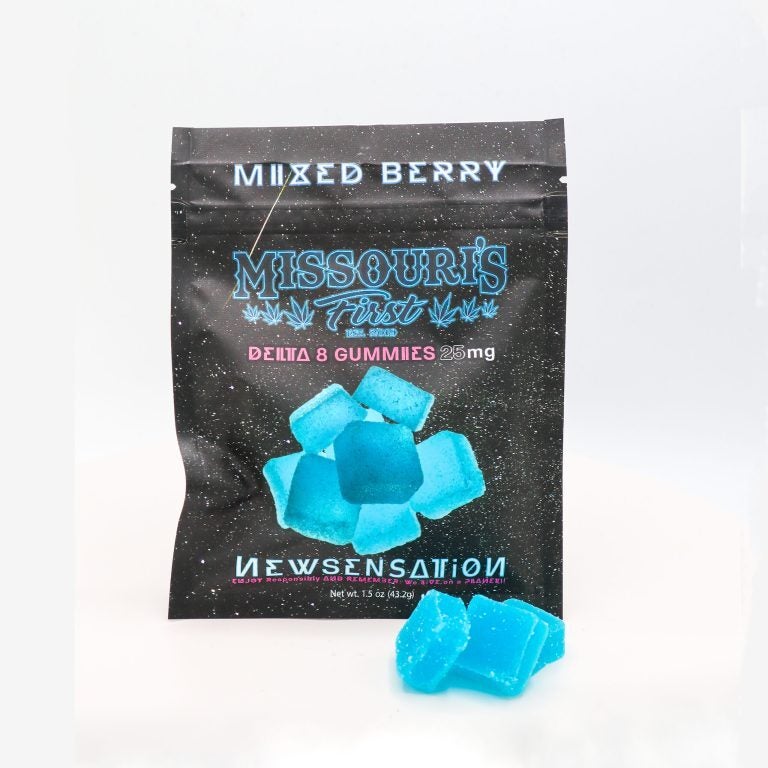 Delta 8 Gummies - Mixed Berry | Hemp Hill CBD